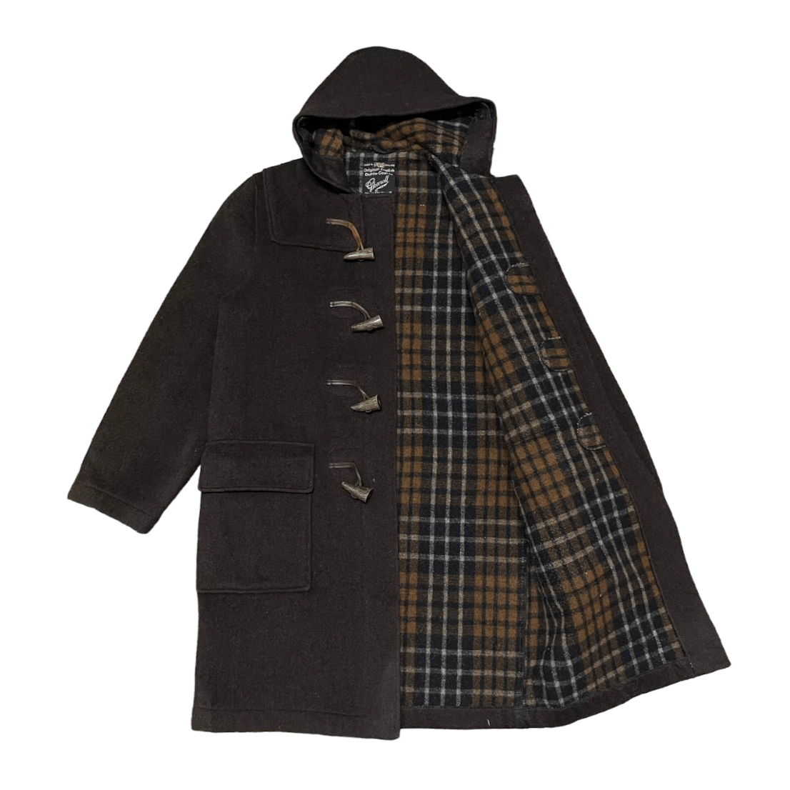 Gloverall × Vintage Vintage Duffle Coat by Gloverall Wool Made in ...