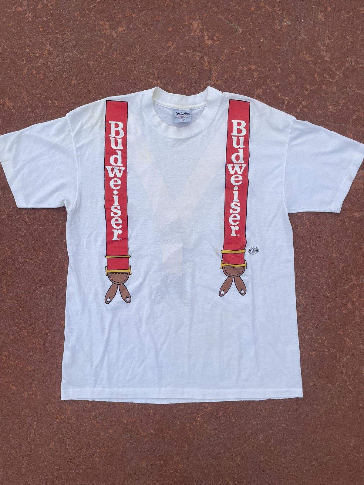 Budweiser × Streetwear × Vintage Vintage 90s Budweiser Overalls Graphic ...