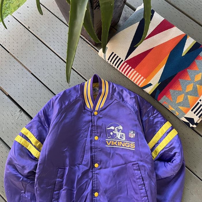 Vintage minnesota vikings jacket | Grailed
