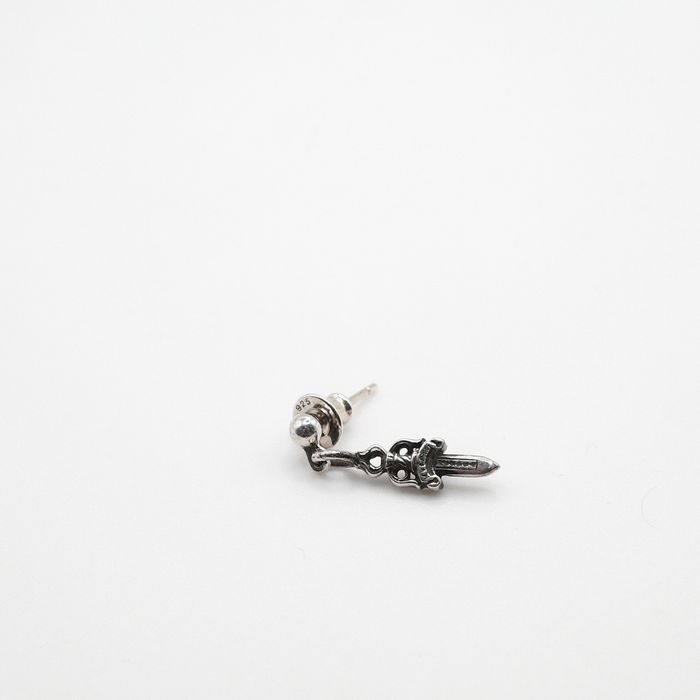 Chrome Hearts RARE Chrome Hearts Dagger Drop Earring | Grailed