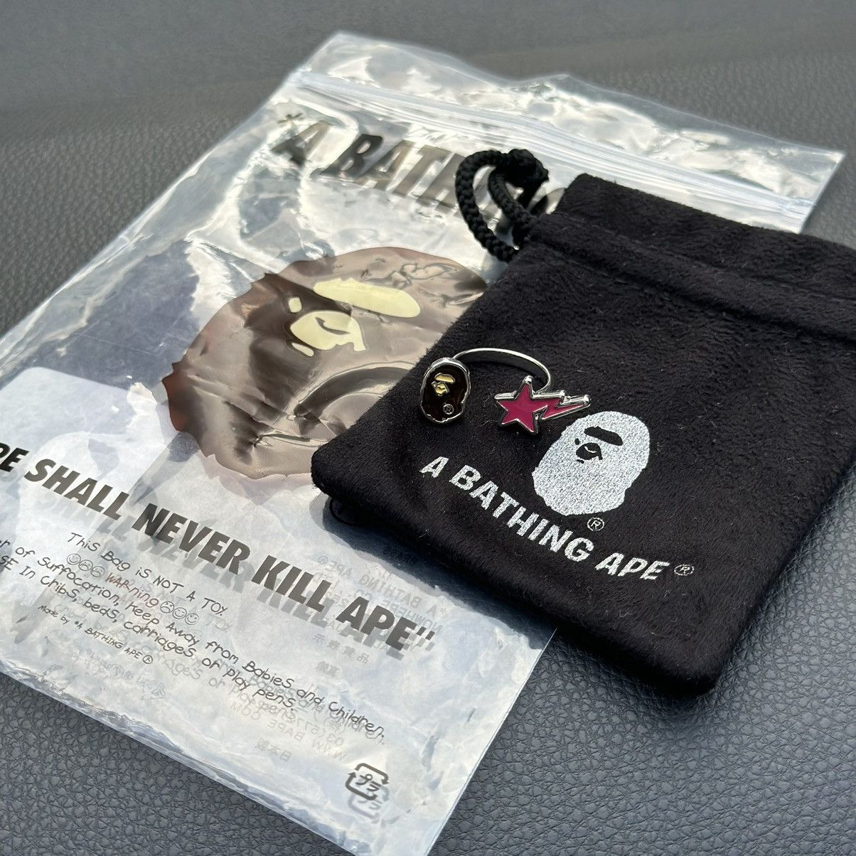 Bape Bape sta Bape head ring | Grailed