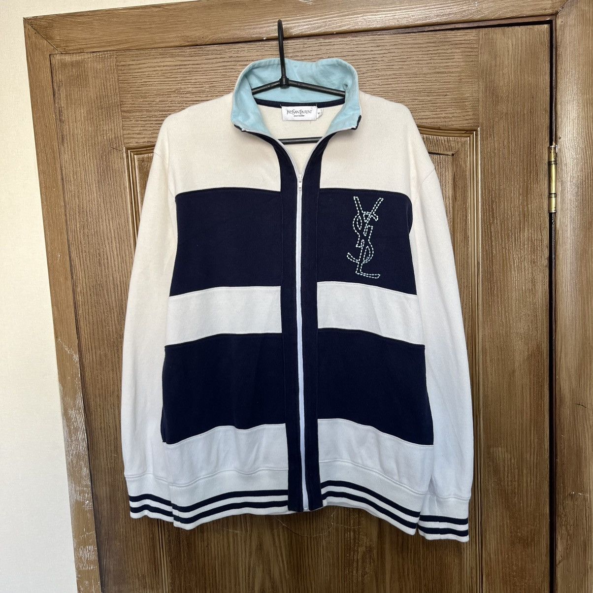 Yves Saint Laurent Vintage Yves Saint Laurent Sweatshirt Full Zip ...