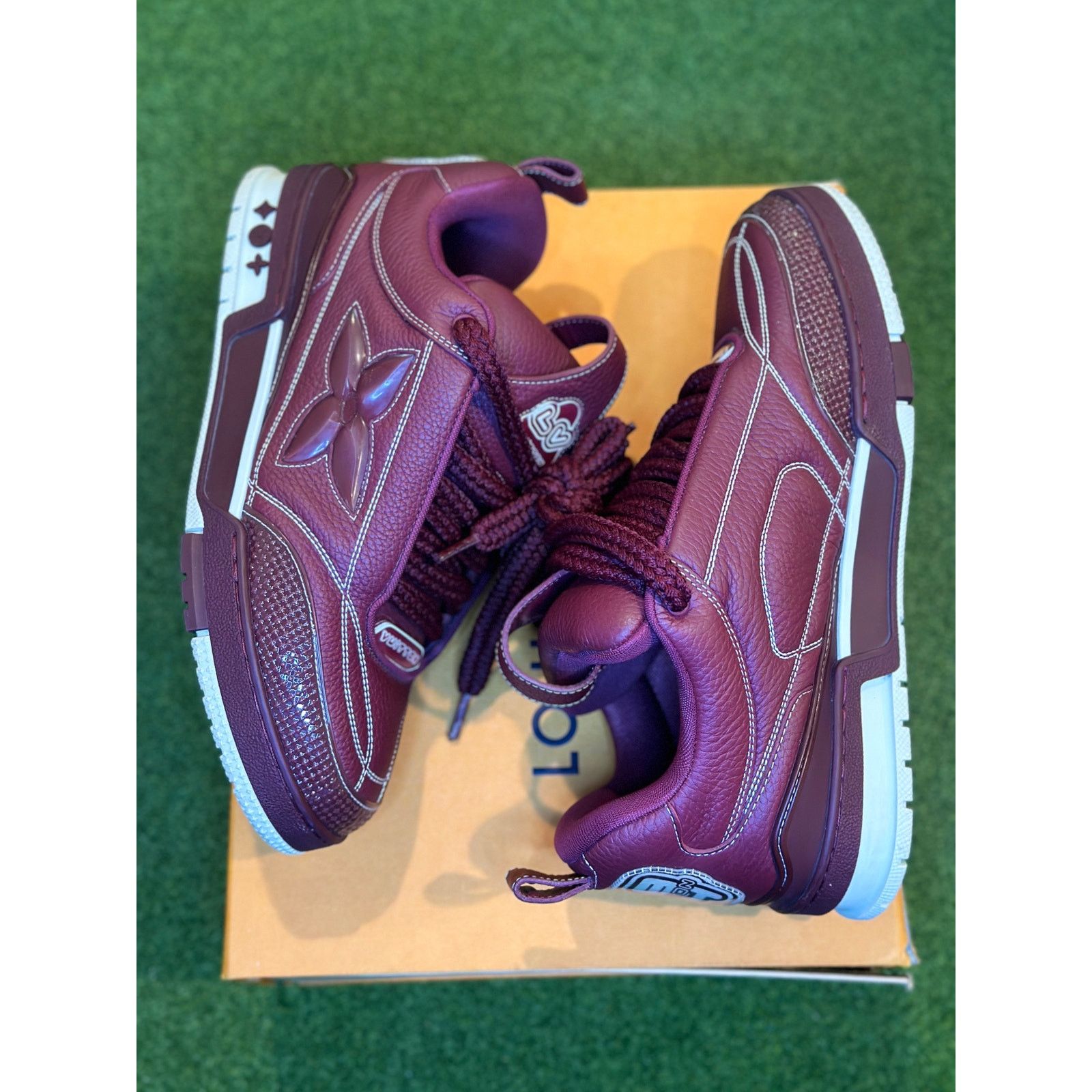 Louis Vuitton LV SKATE Bordeaux Red - 8.5UK / 10.5US | Grailed