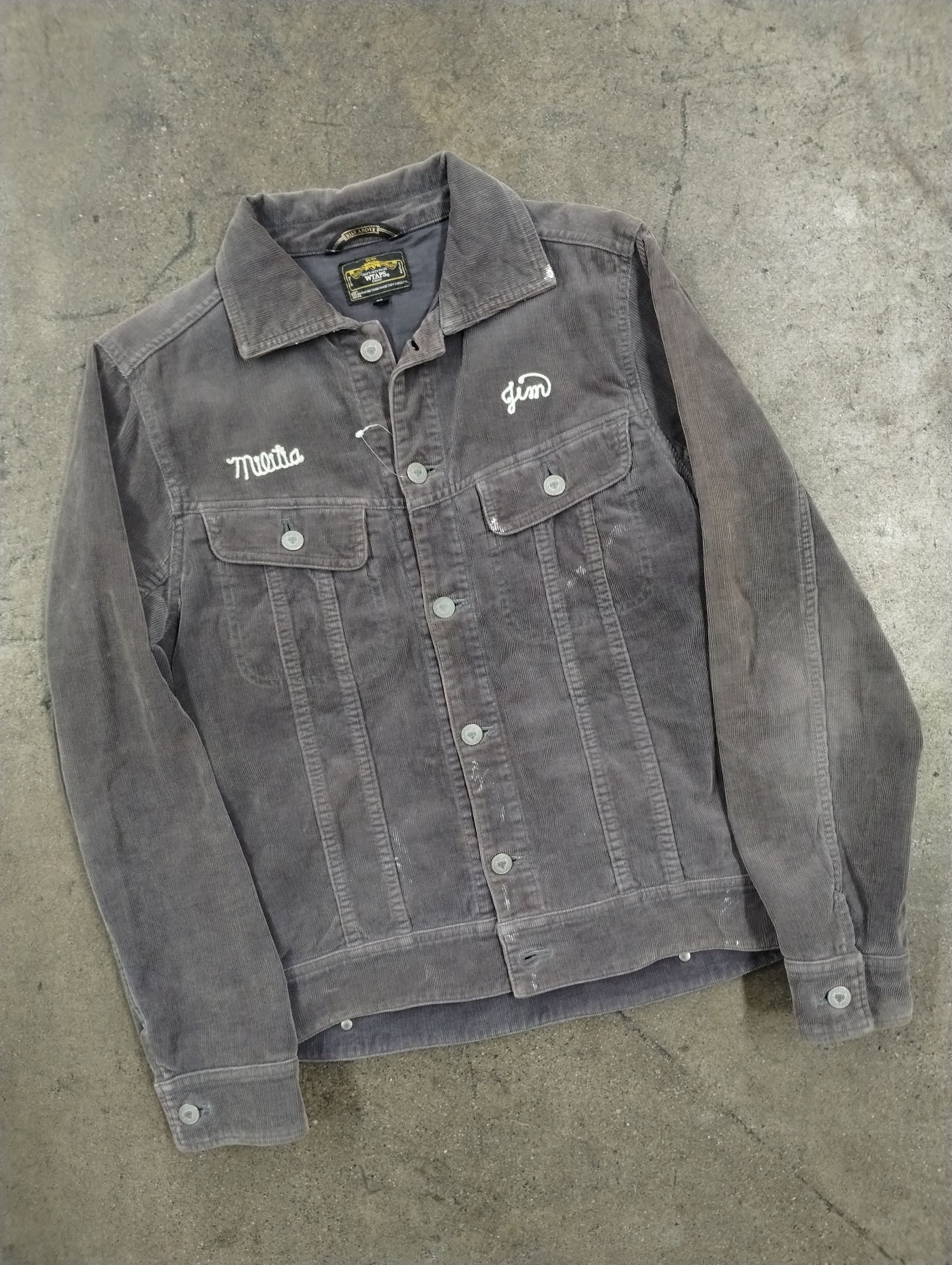 Streetwear × Wtaps WTAPS Corduroy Trucker Jacket | Grailed