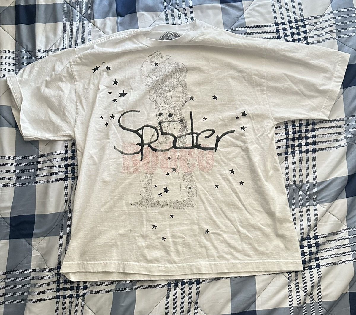 Sp5der × Travis Scott CJ X SP5DER Days Before Rodeo Tee Il | Grailed