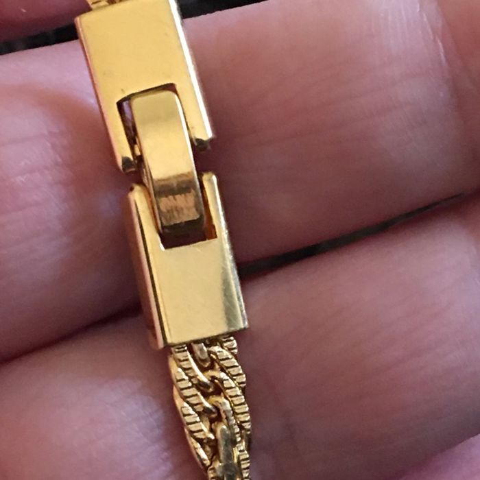 Jewelry Shiny gold plated twisted flat rope chain | Grailed