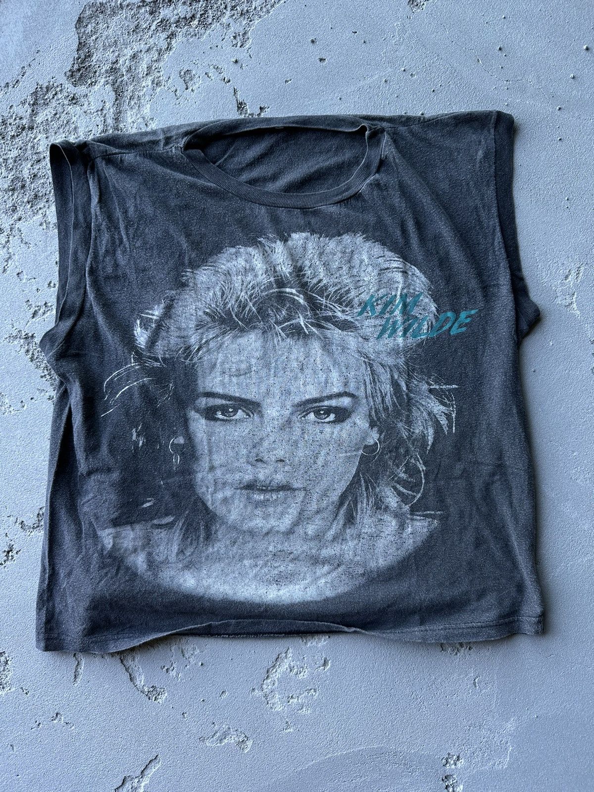 Band Tees × Streetwear × Vintage Kim Wilde vintage T-shirts big logo ...