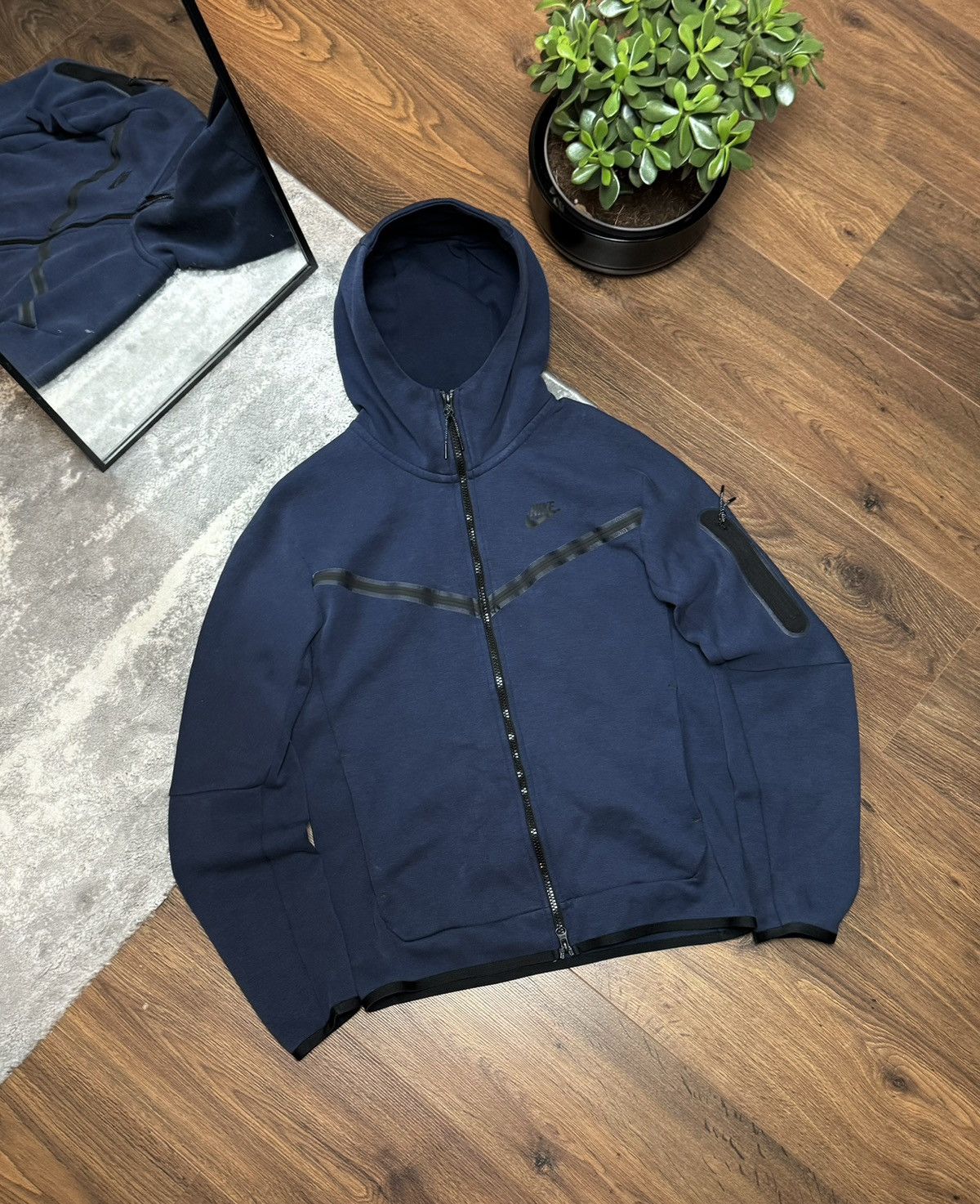 Nike Nike Tech Fleece Zip Hoodie Drill | Grailed