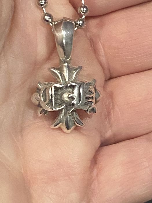 Chrome Hearts AUTHENTIC CHROME HEARTS PLUS CROSS PENDANT | Grailed