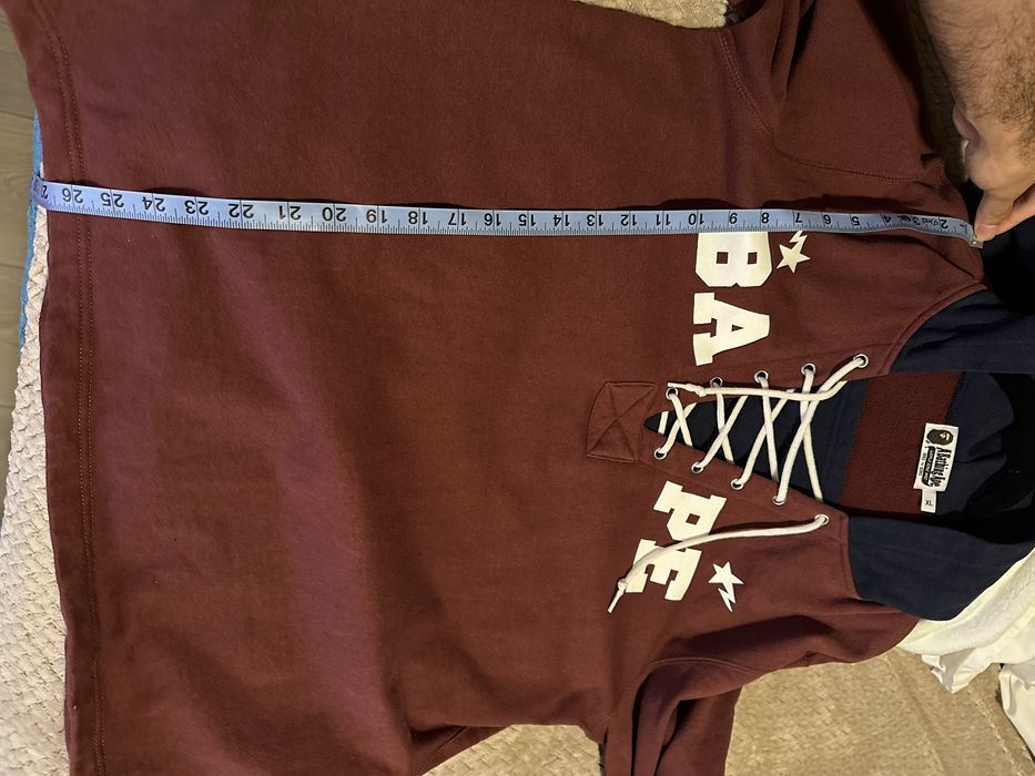 Bape Bape a bathing ape Lace Up Pullover Hoodie | Grailed