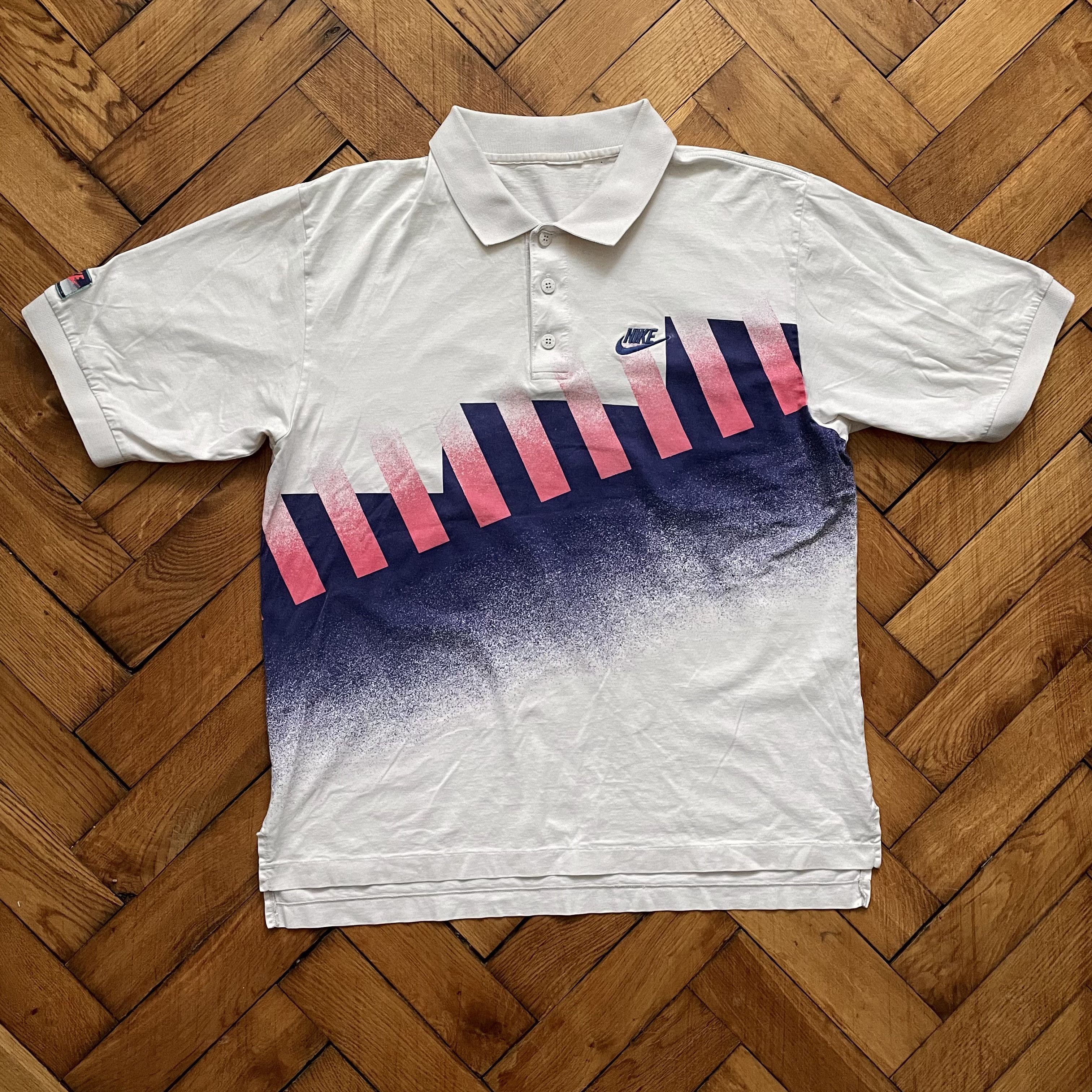 Nike Nike Andre Agassi Hot Lava Challenge Court Polo Shirt | Grailed