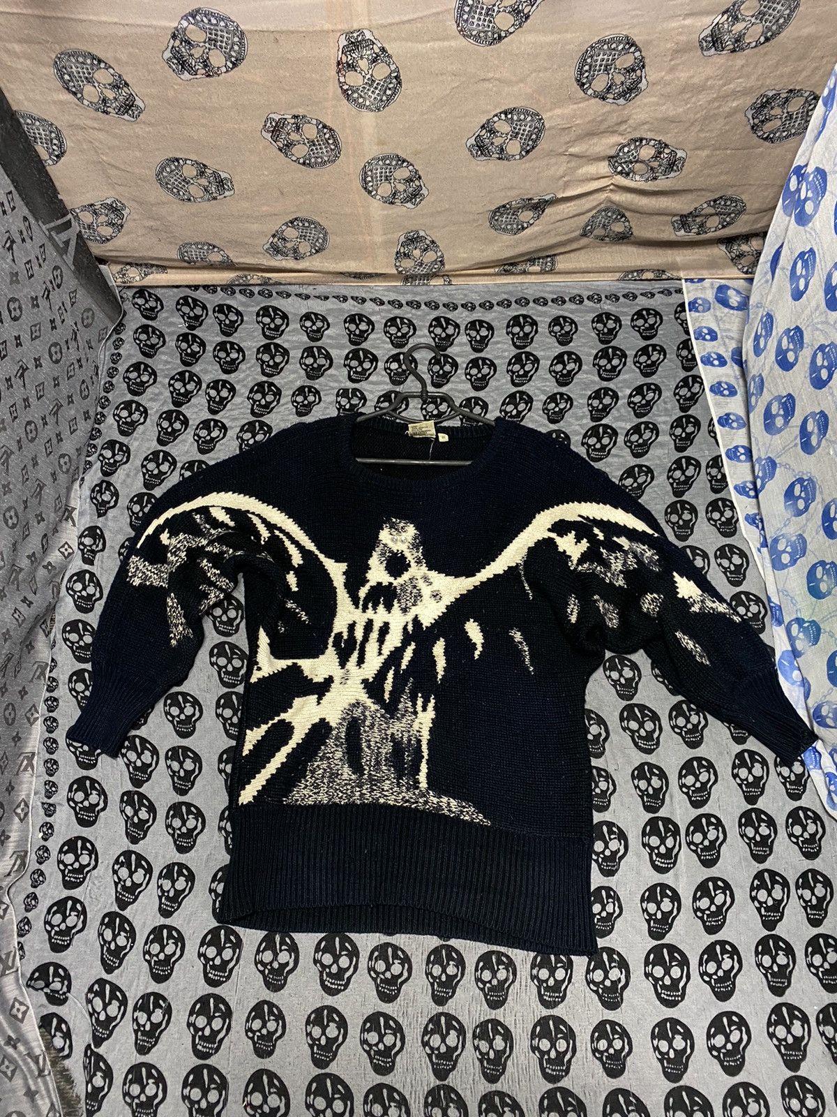 Japanese Brand JAPAN DESERT SWEATER CYBER PUNK 80s AZTEC DIESEL ABSTRAC ...