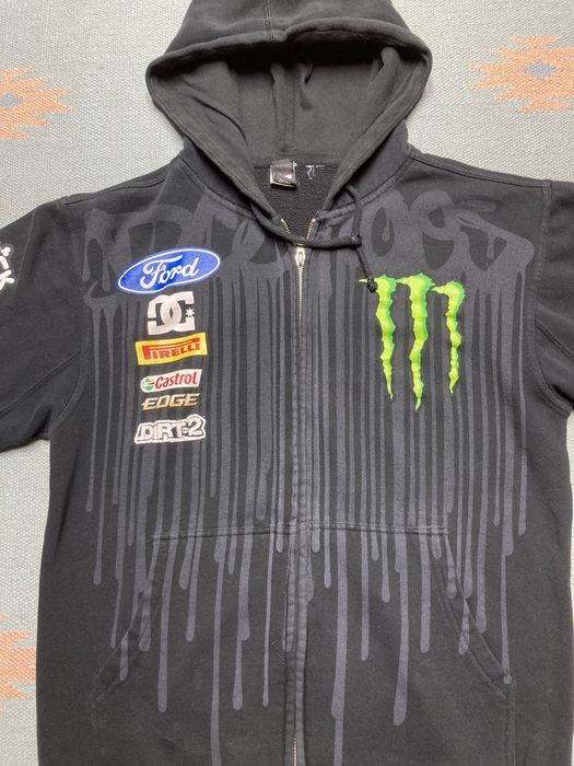 Dc DC Ken Block 43 Hoodie Small Monster En Ford Gymkhana racing | Grailed