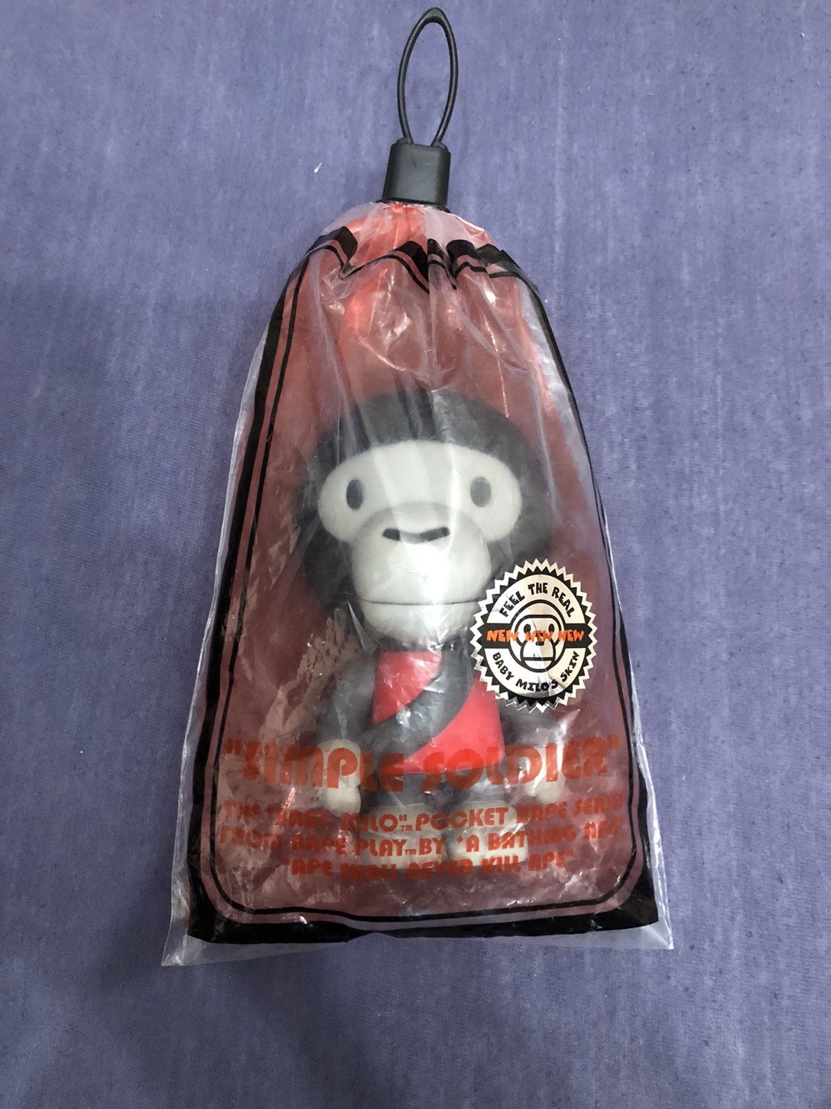 Bape × Vintage A bathing ape Baby Milo „Simple Soldier” figure | Grailed