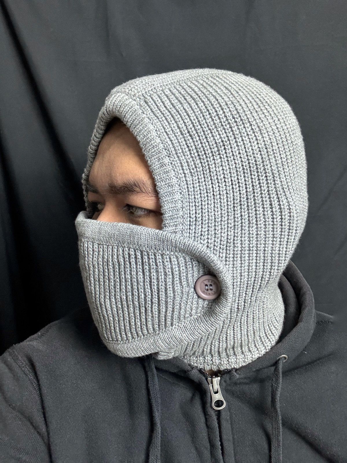 Hysteric Glamour × Japanese Brand Kirsh-Balaclava Mask Knit Japanese ...