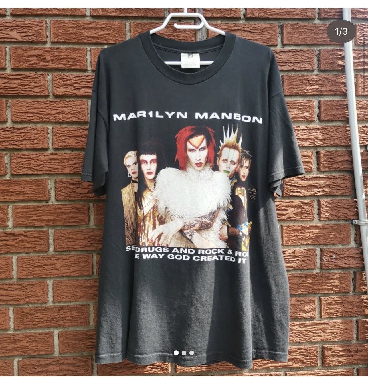 Band Tees × Marilyn Manson × Vintage Mar1lyn Manson | Grailed