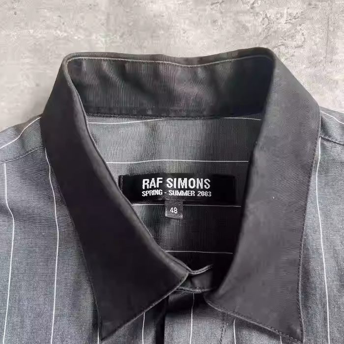 Raf Simons Raf Simons 03SS Striped Shirt | Grailed