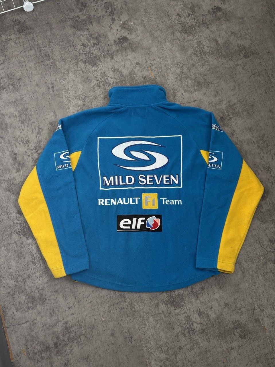 Vintage Formula 1 Vintage Renault F1 Team Spirit Fleece Jacket Polar ...