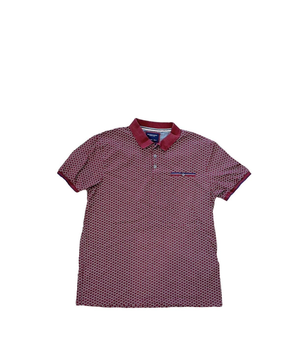 Vintage Vintage Style Denim & Flower Polo Shirt | Grailed