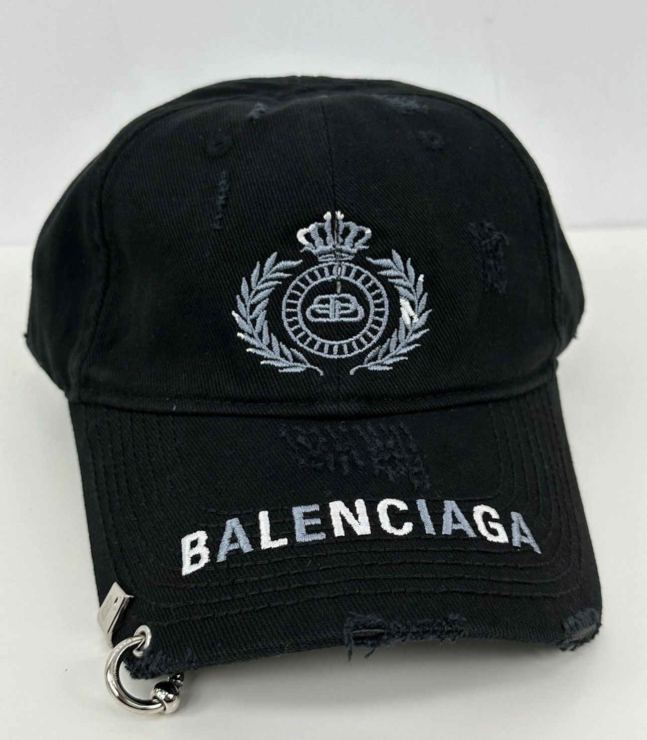 Balenciaga Distressed Balenciaga Hat 2030 | Grailed