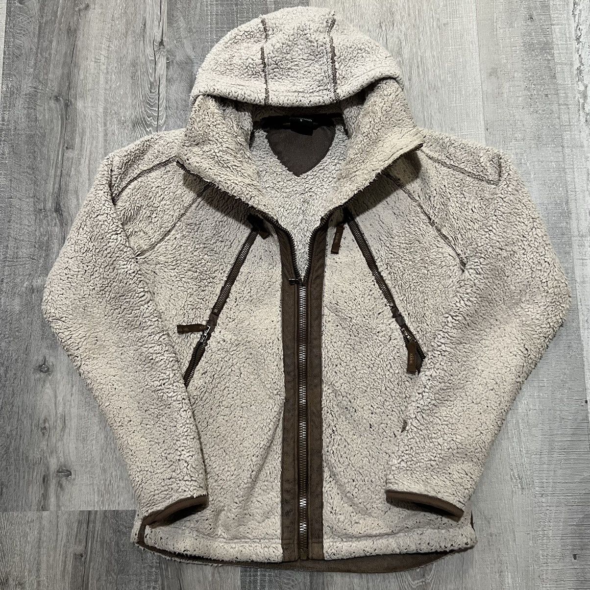 Kuhl Kuhl Flight Jacket Deep Pile Fleece Full Zip Stone Beige | Grailed