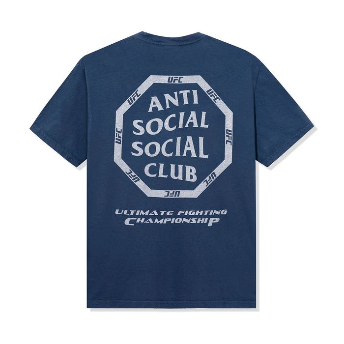 Anti Social Social Club ASSC x UFC Ultimatum Tee Blue Anti Social ...