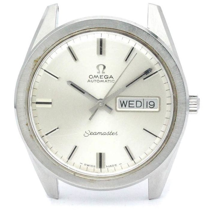Omega Vintage OMEGA Seamaster Day Date Cal 752 Steel Automatic Watch ... Omega Vintage OMEGA Seamaster Day Date Cal 752 Steel Automatic Watch ...