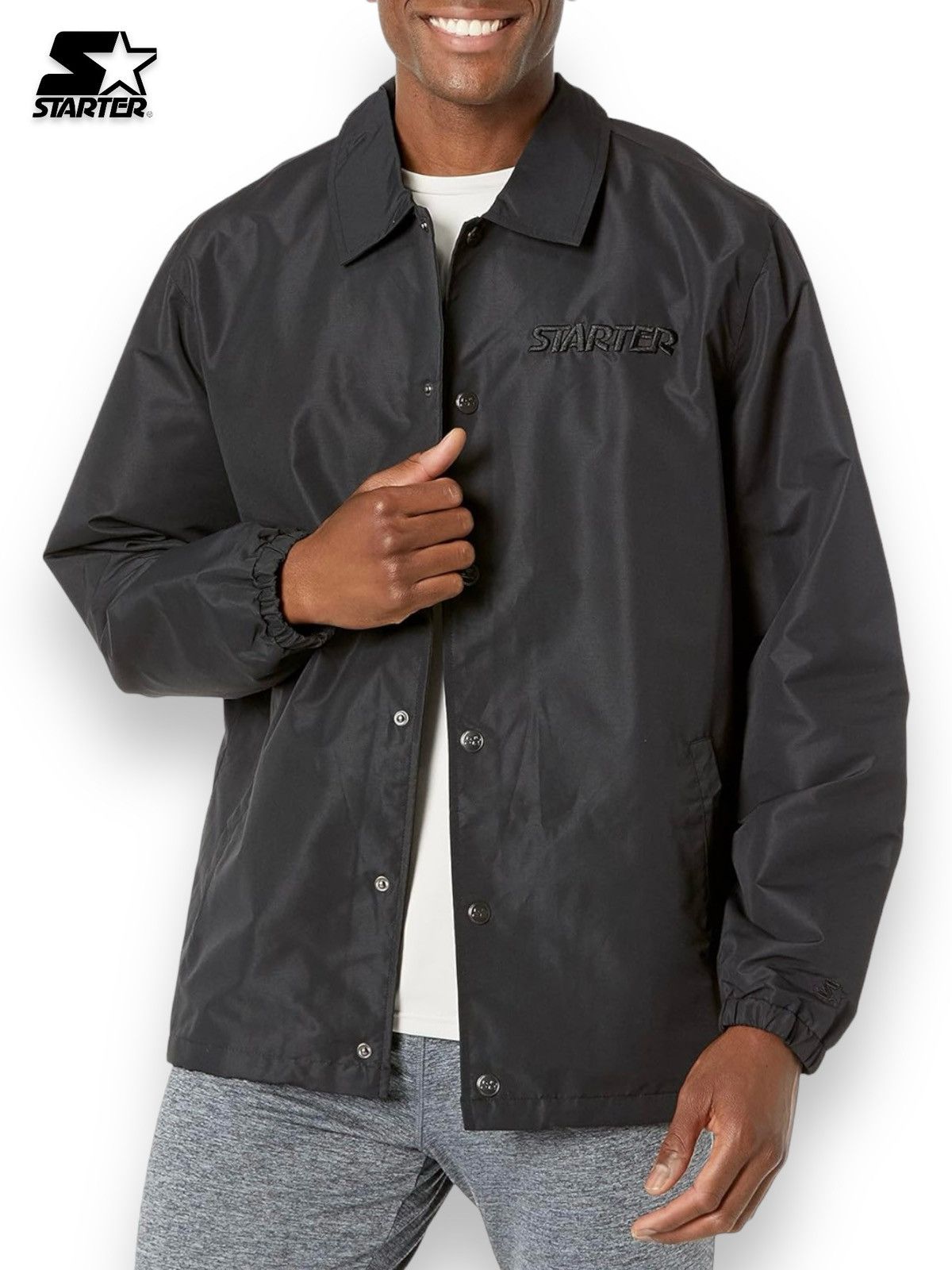 Starter × Streetwear Starter Black Label Men's Coach's Jacket | Grailed