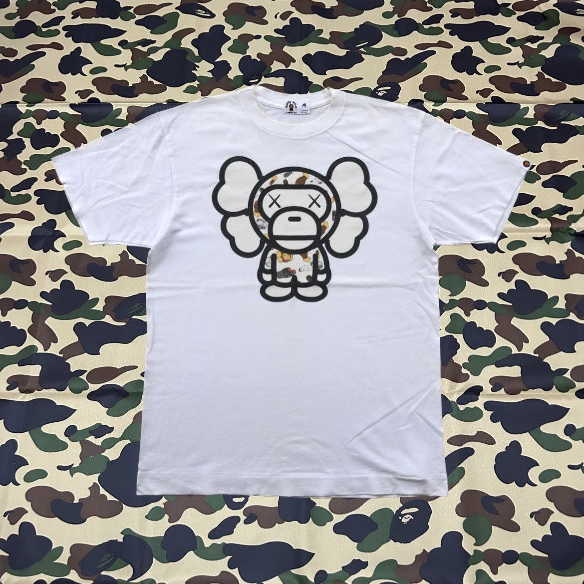 Bape × Kaws Bape x Kaws Baby Milo Tee | Grailed