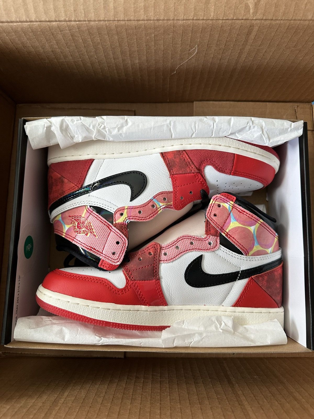 Jordan Brand × Streetwear × Vintage Jordan 1 High Retro SpiderMan ...