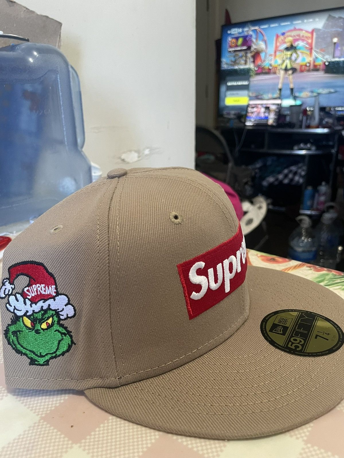 Supreme 7 1/4 Supreme New Era Grinch Fitted | Grailed