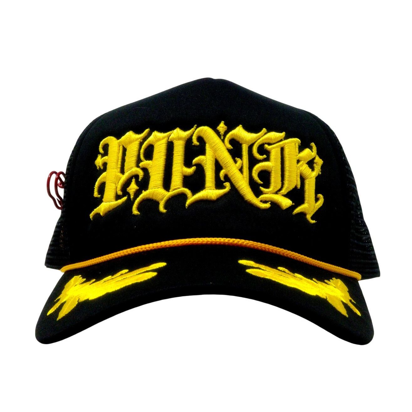 Other PUNK ® El Capitan Trucker Mesh Black Military Gold Made USA | Grailed