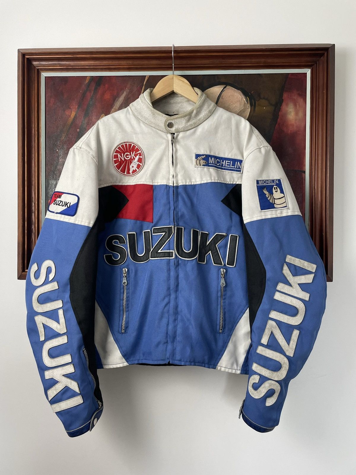 NASCAR × Racing × Vintage Vintage Y2k Suzuki Racing Jacket Hype ...