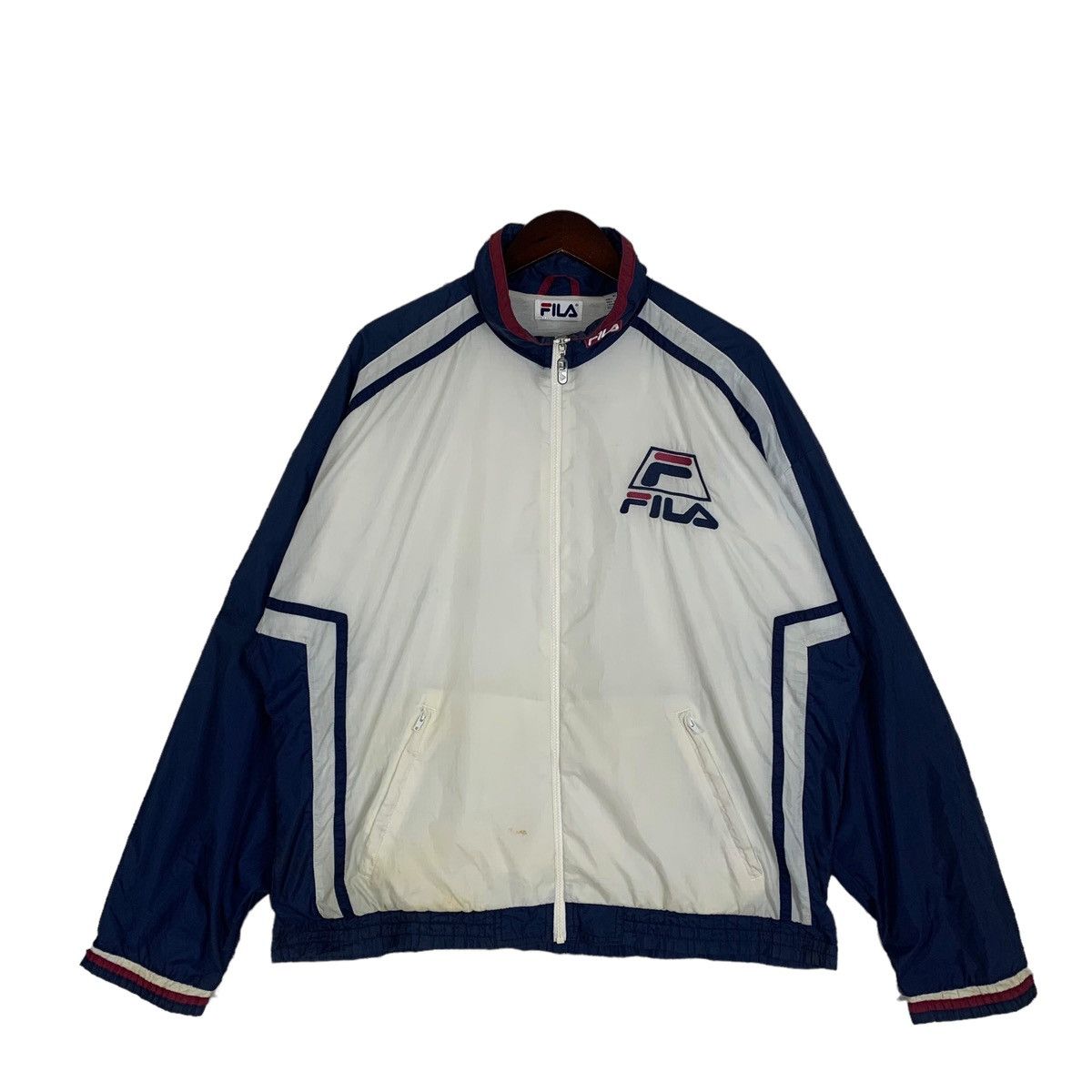 Fila vintage windbreaker store