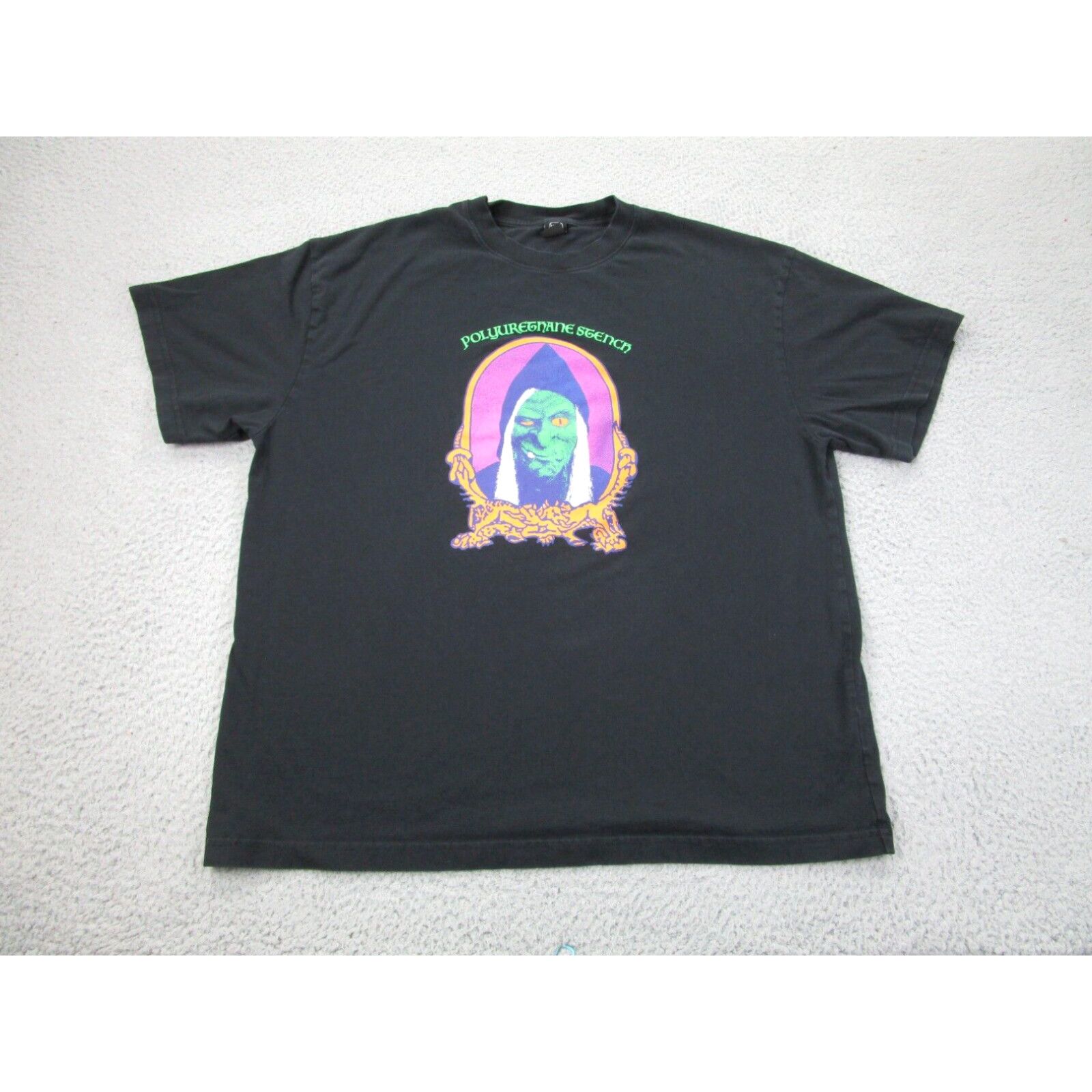 Brain Dead Brain Dead Shirt Mens L Black Polyurethane Stench Witch ...