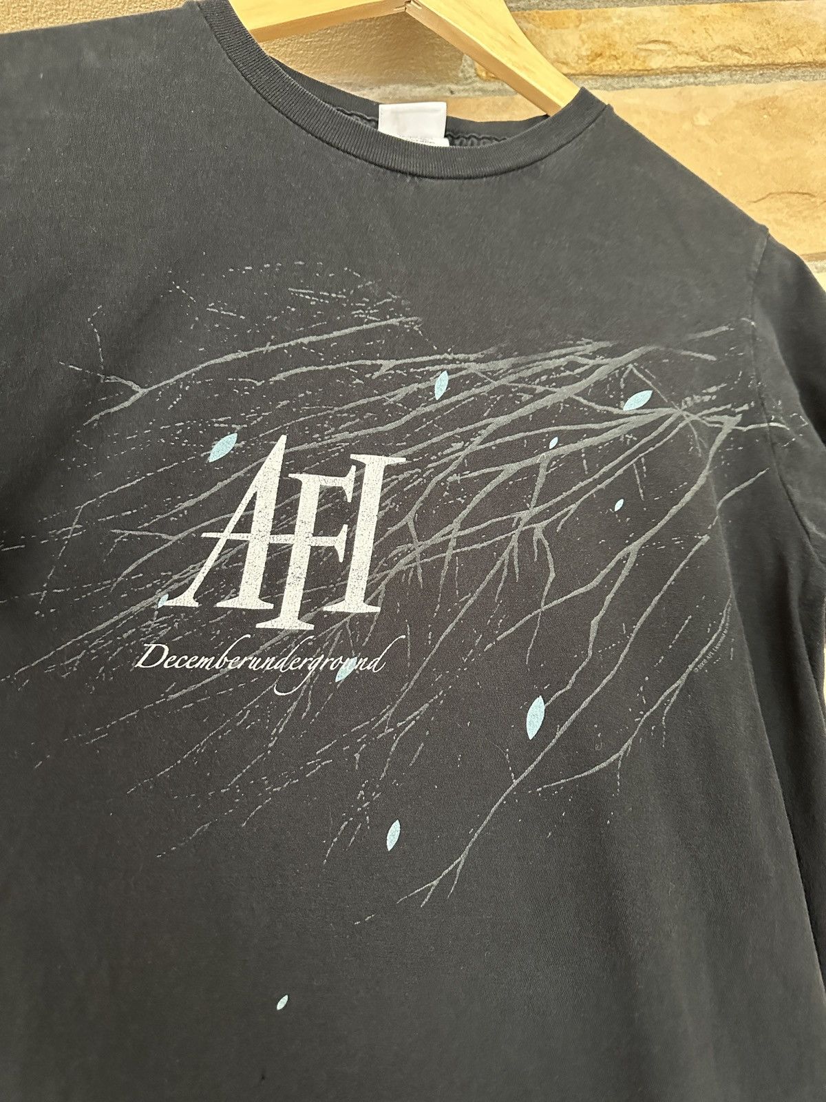 Vintage Vintage Y2K AFI Decemberunderground Graphic Band Tee | Grailed