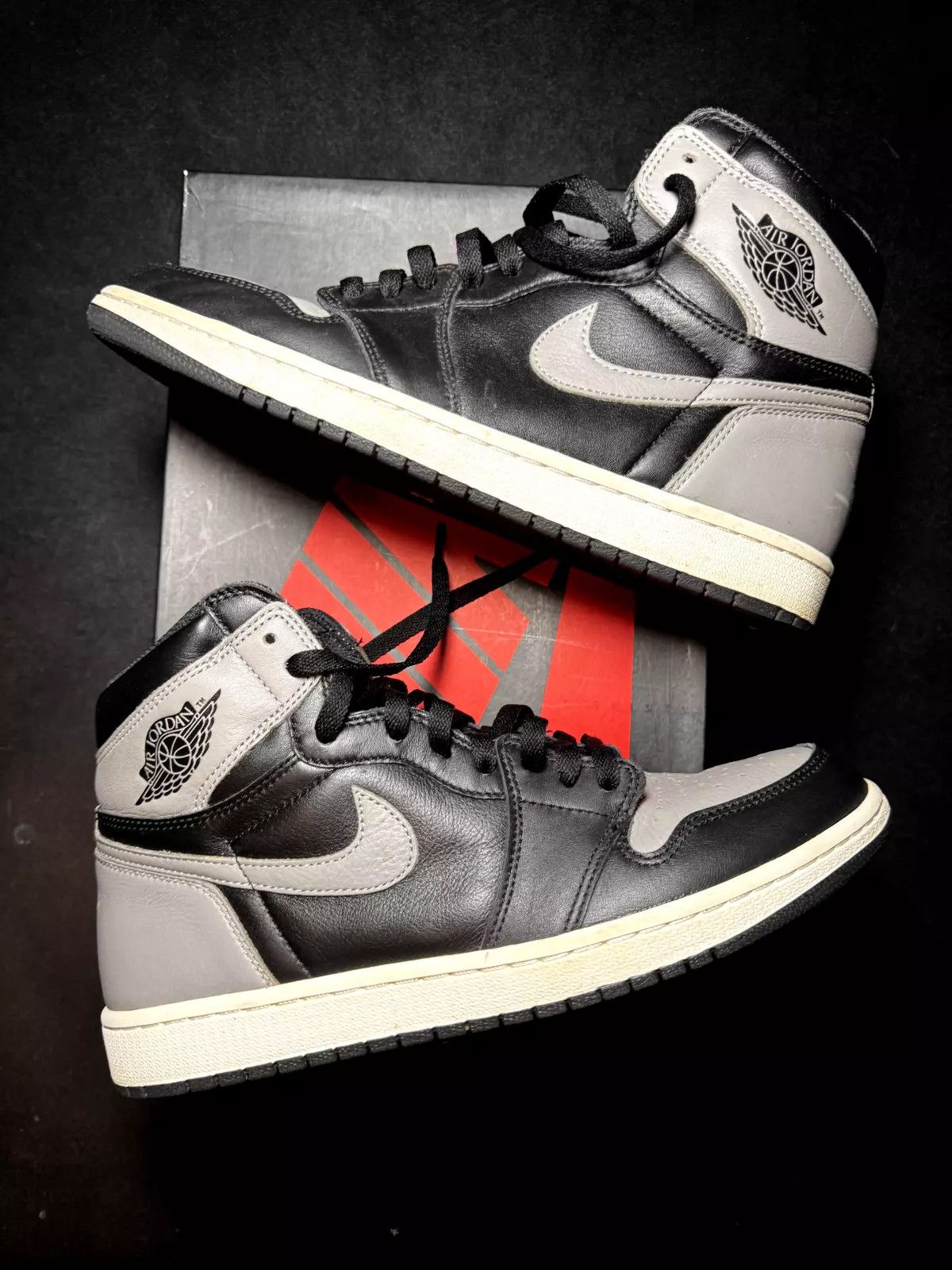 Jordan Brand × Nike Nike Air Jordan 1 Retro OG High Shadow 2018 555088 ...