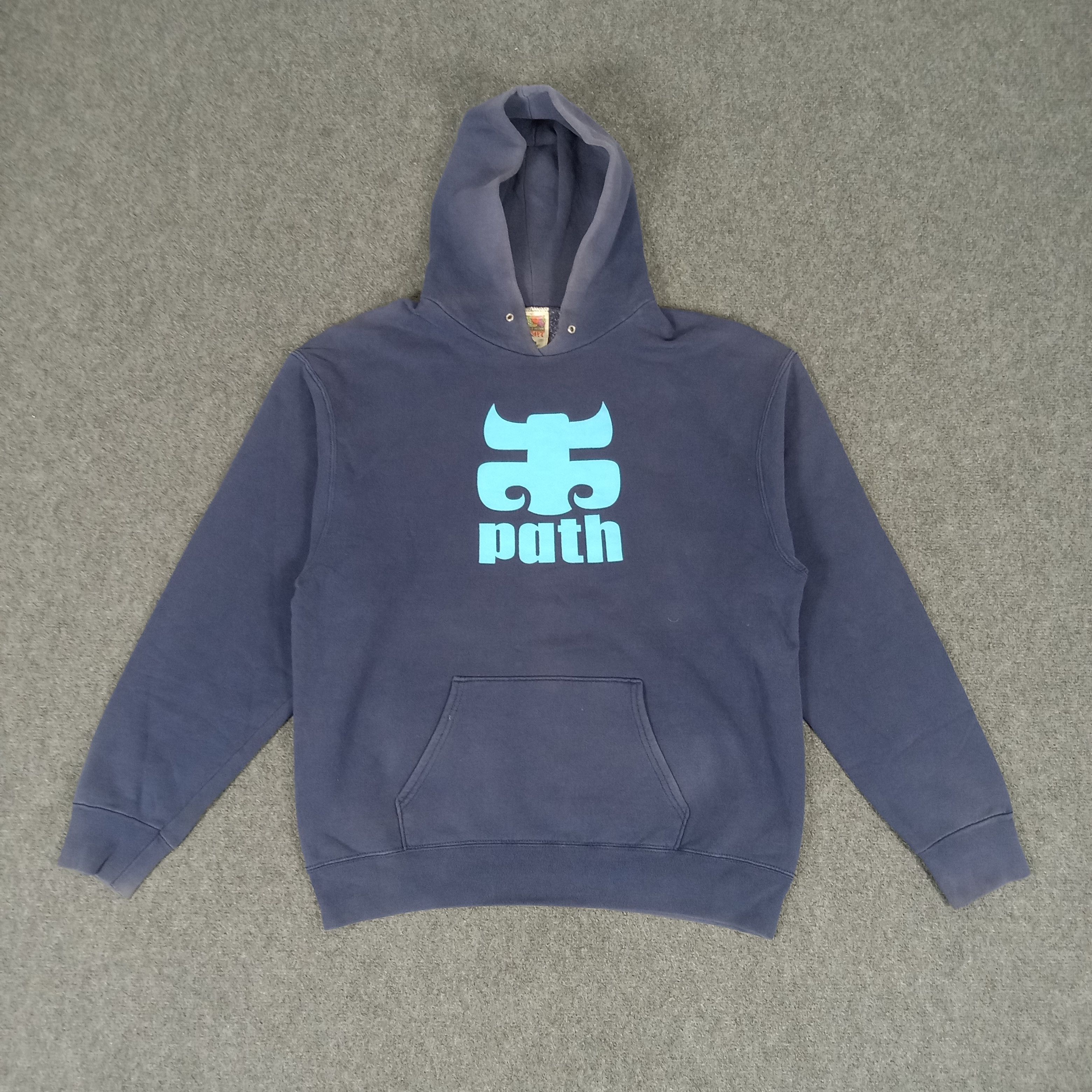 Vintage Path Streetwear Style Big Logo Hoodies | Grailed