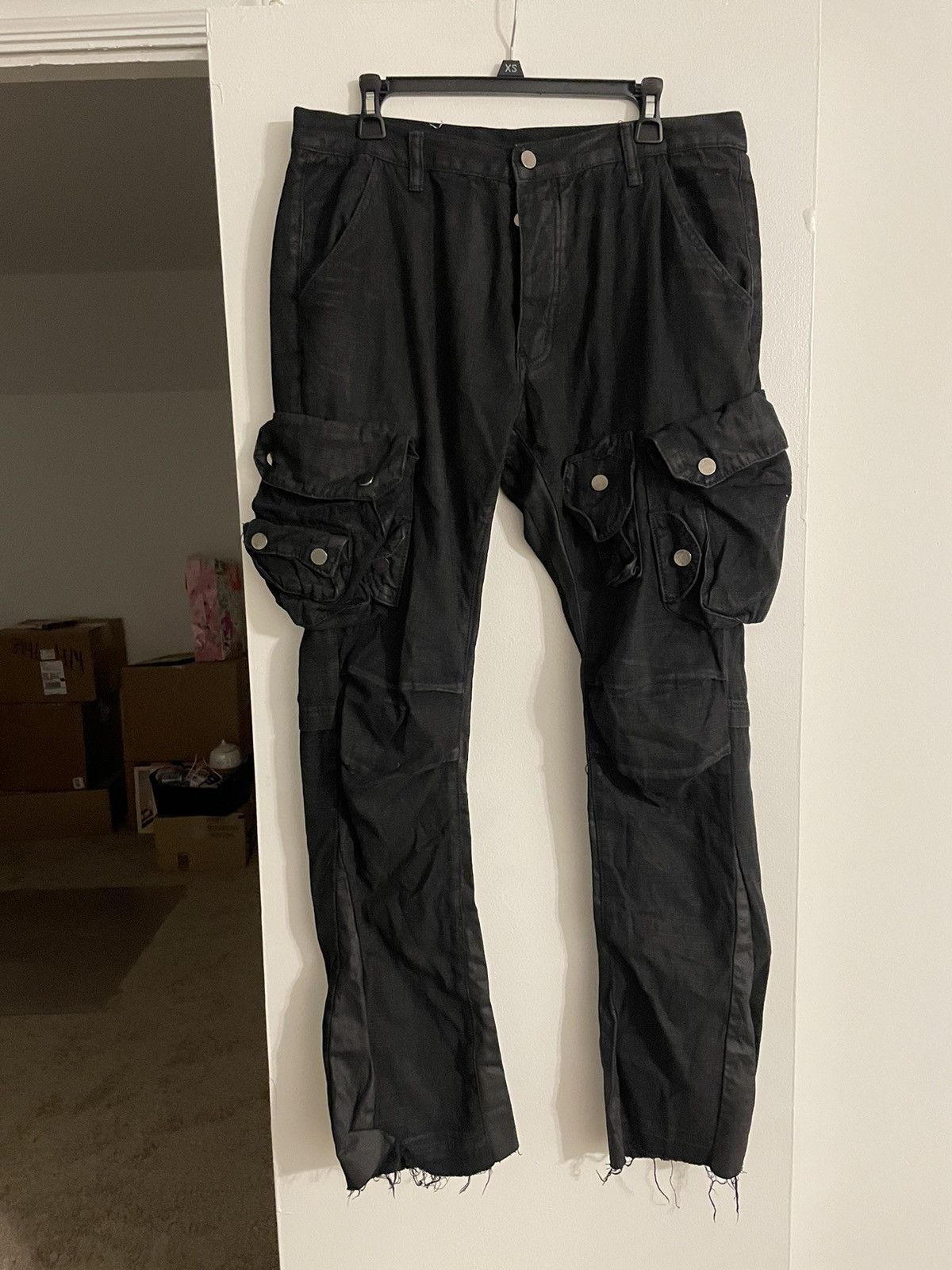 Mnml Streetwear Mnml Cargo Flare Pants Grailed
