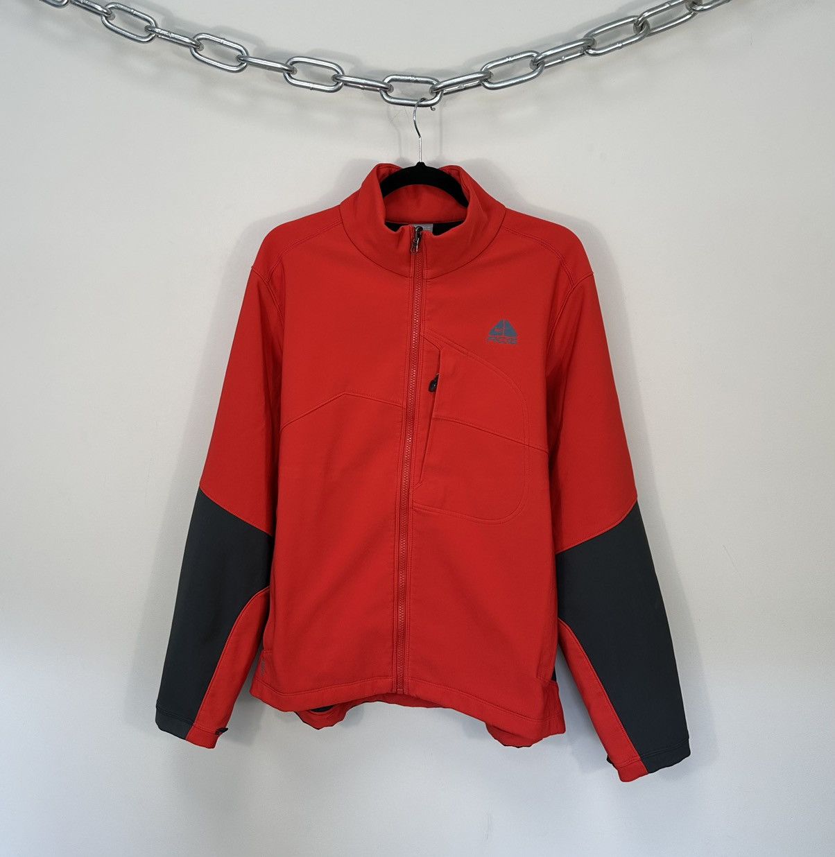 Nike × Nike ACG × Vintage Vintage Nike ACG Outdoor Red Softshell Jacket ...