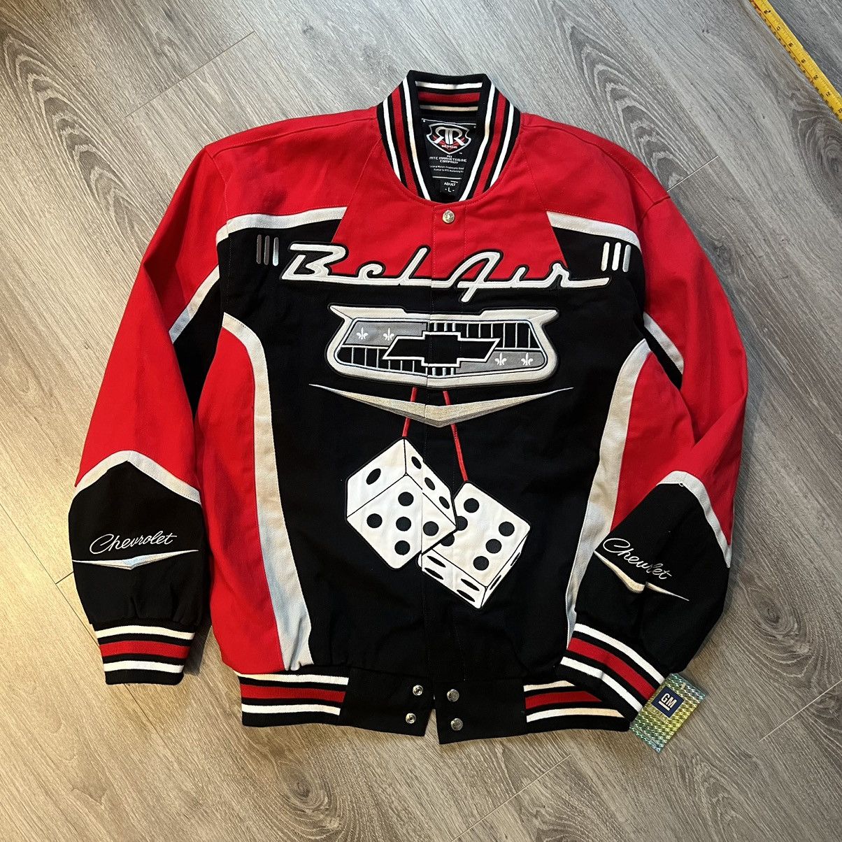 Vintage Bel-air Dice Racing jacket Chevy | Grailed