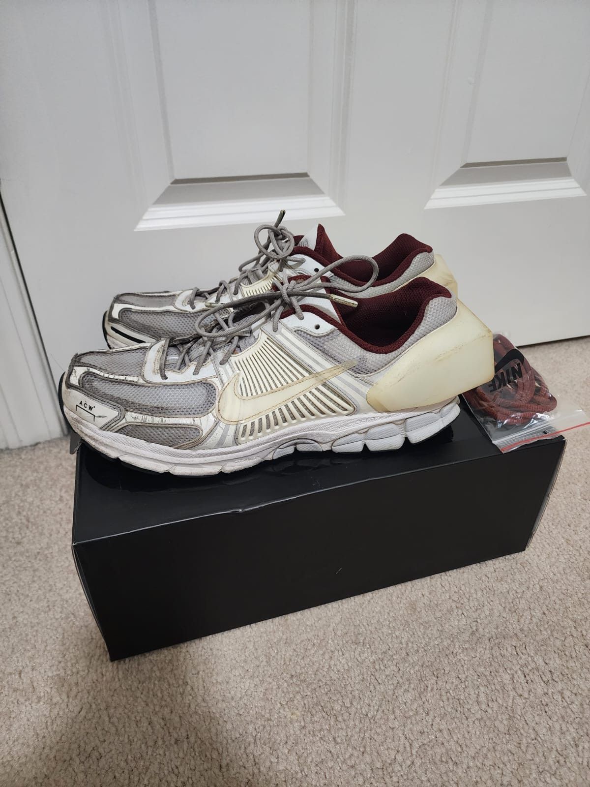 A-COLD-WALL* × Nike A COLD WALL ACW NIKE VOMERO 5 WHITE 10.5 | Grailed