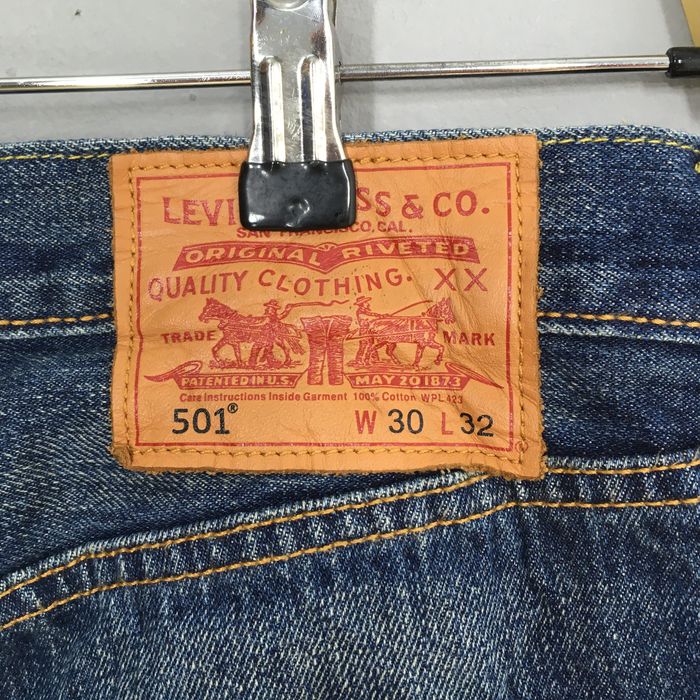 Vintage Size 30x32 Vintage Levi's 501 Indigo Blue Denim | Grailed