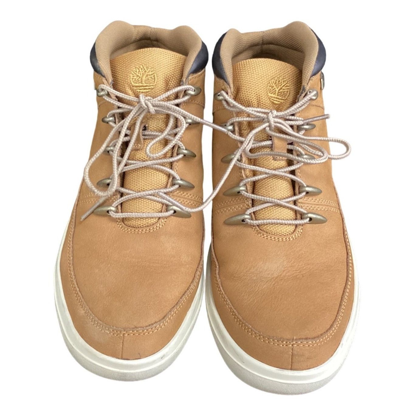 Timberland Timberland SKU 356 Mens Tan High Top Casual Shoes Sneakers ...