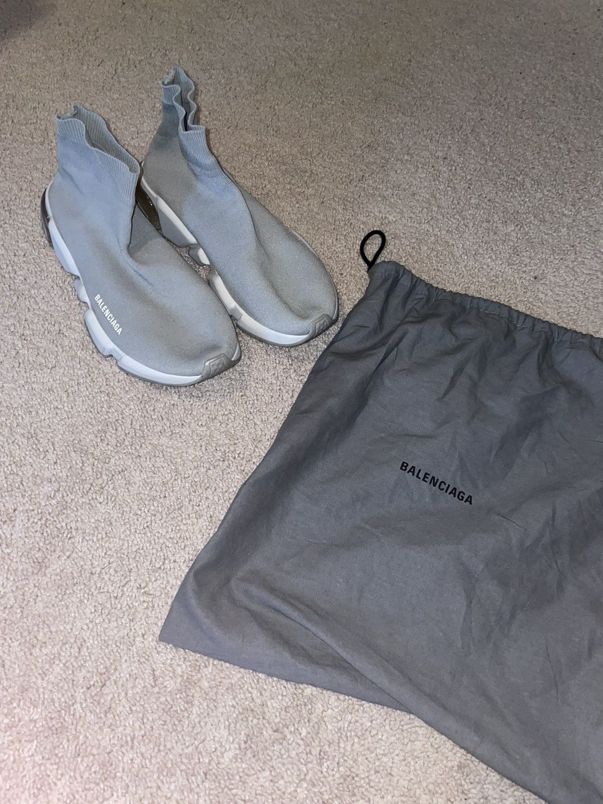 Balenciaga BALENCIAGA speed grey 2.0 | Grailed