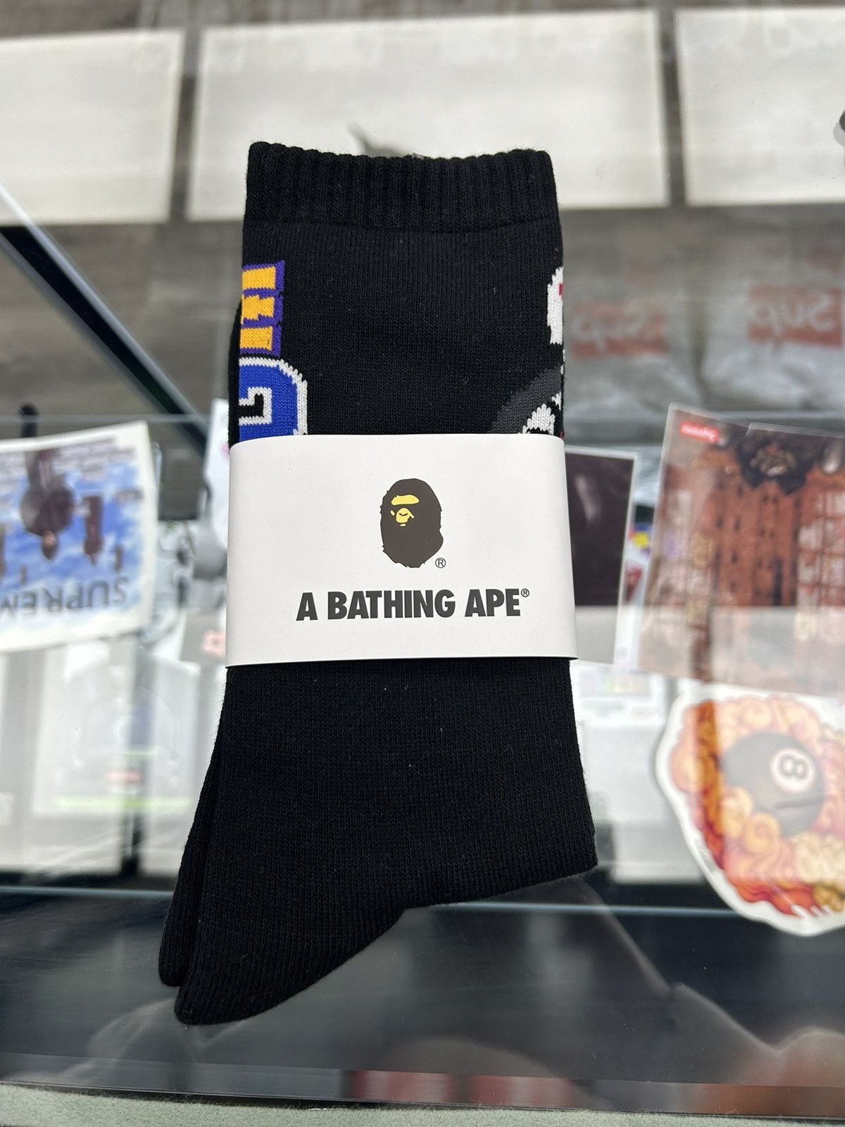 Bape A bathing ape socks | Grailed