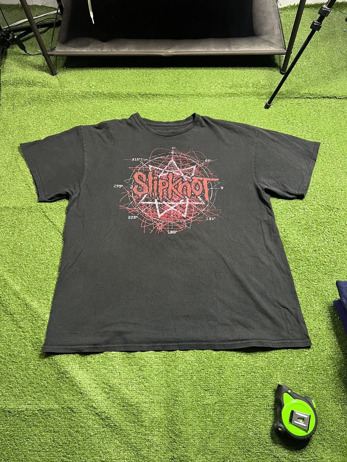 Band Tees × Streetwear × Vintage vintage slipknot faded black metal ...