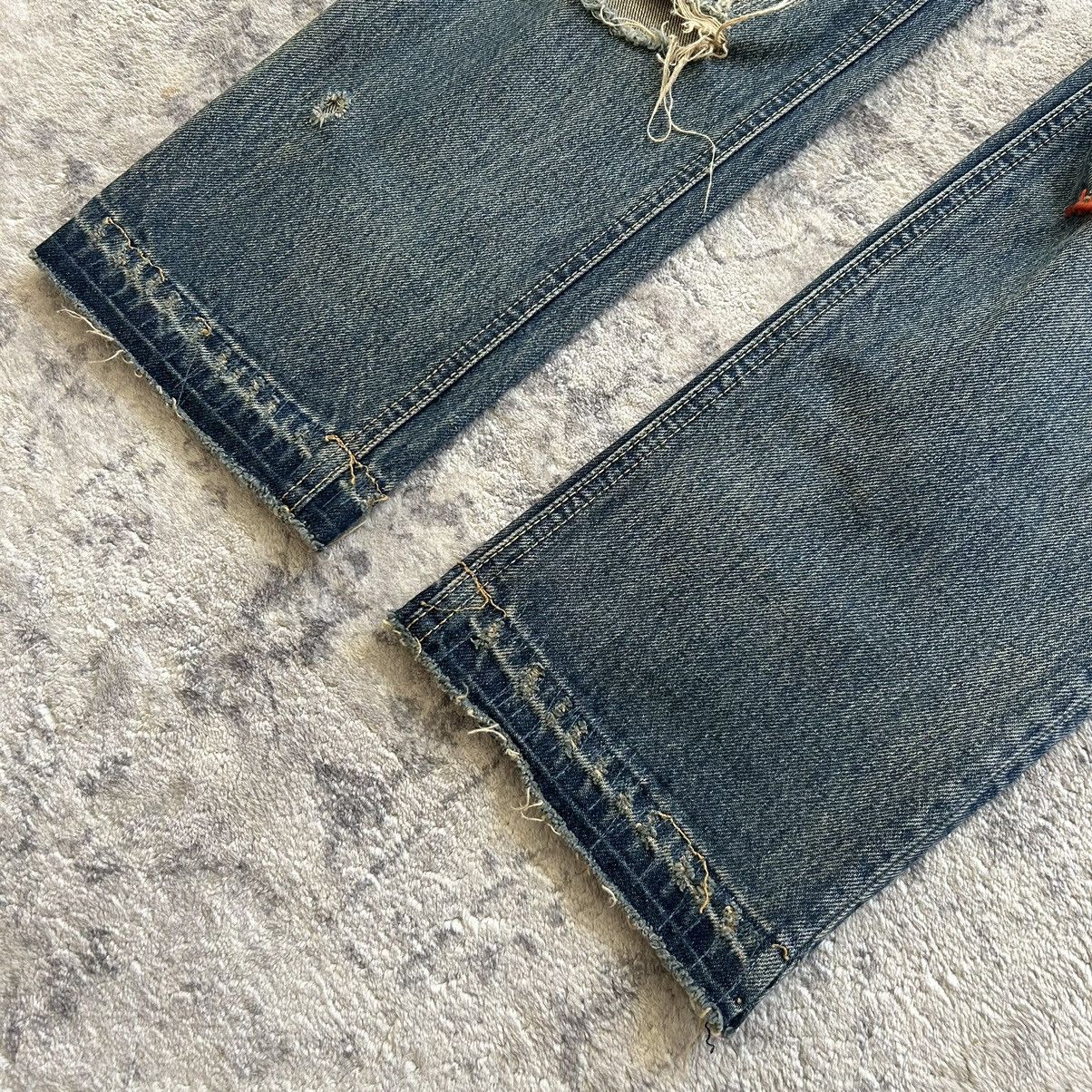 Undercover Undercover 68 Orange Yarn Jeans | Grailed