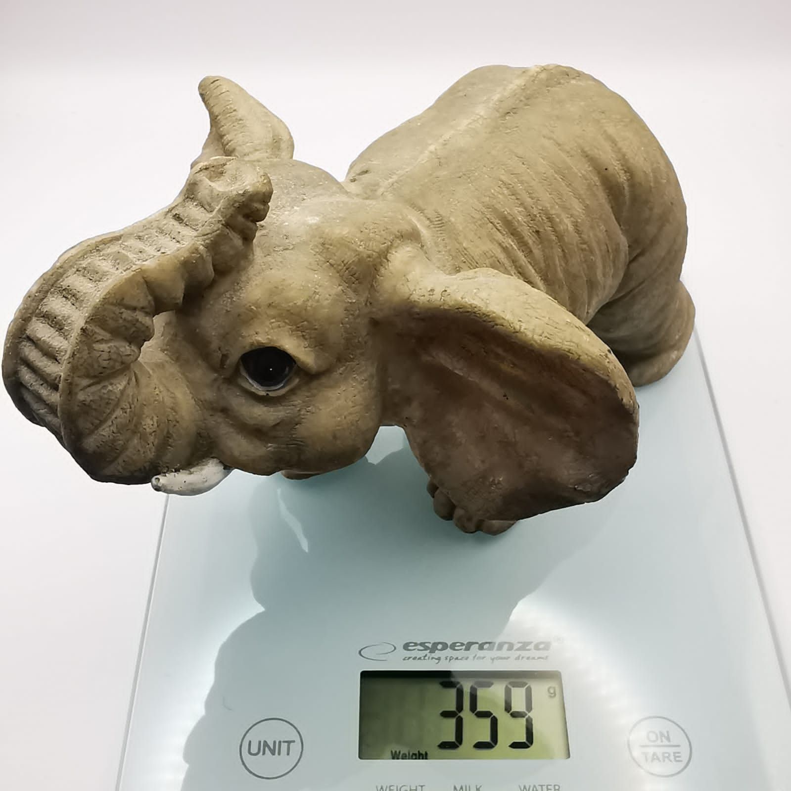 Vintage 80s Vintage Very Rare Collectible Elephant Figurine 359g | Grailed