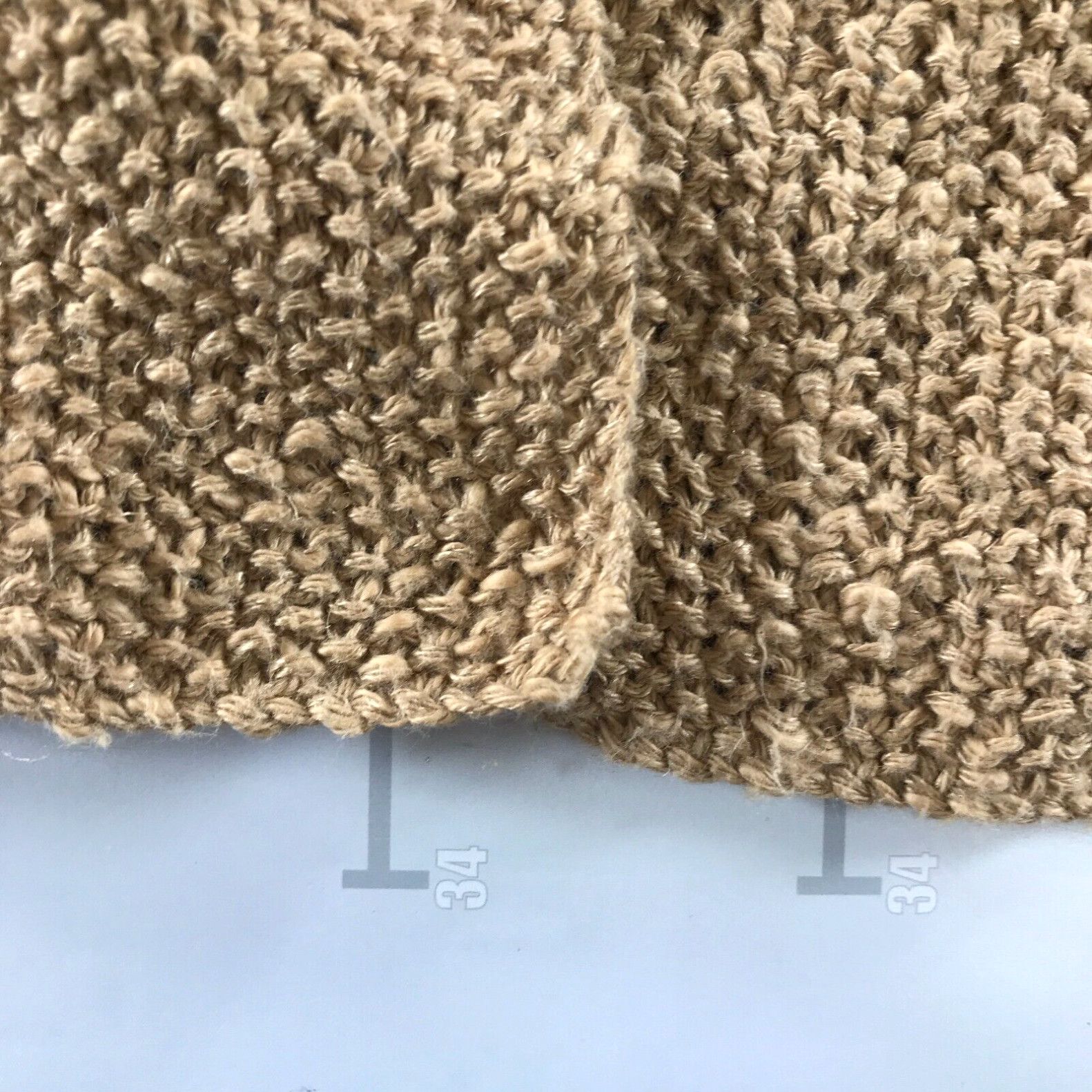 Blend Jane Wheeler Tank Dress Medium Beige Seed Stitch Linen Blend Art ...